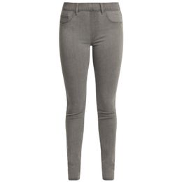 Bequeme Jeans oxmo "Jeans Hose OXGesine", Damen, Gr. 42, L&auml;nge 30, grau (pewter), Obermaterial: 76% Baumwolle CO. 23% Polyester PES. 1% Elasthan EL., Jeans