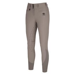 Pikeur Linn SD Athleisure Softshell Highwaist Reithose gelb/braun/wei&szlig; Damen 80