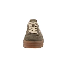 Trainingsschuh Tom Tailor "Tom Tailor Sneakers Low", Damen, Gr. 36, khaki, Polyester, Schuhe