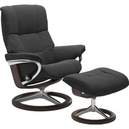 stressless "Mayfair" Set, Relaxsessel mit Hocker, mit Hocker, mit Signature Base, Gr&ouml;&szlig;e S, M & L, Gestell Wenge