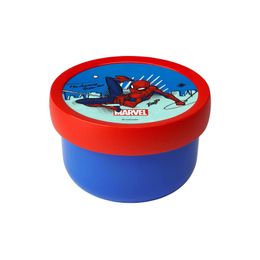 Lunchbox Mepal "Fruchtbox mit Gabel Campus 300 ml", bunt (spiderman), Lebensmittelaufbewahrungsbeh&auml;lter, Lunchbox