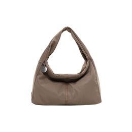 Beuteltasche SURI FREY "Beutel SFY Pauly", Damen, Gr. B/H/T: 38cm x 27cm x 13cm 0, grau (taupe 900), Polyester, Taschen Beuteltasche