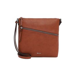 Umh&auml;ngetasche Tamaris "Umh&auml;ngetasche TAS Alessia", Damen, Gr. B/H/T: 29cm x 28cm x 6cm 0, braun (cognac 700), Polyurethan, Taschen Umh&auml;ngetasche