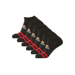 Kurzsocken Ellesse "Socken MELNA TRAINER LINER 6er Pack", Herren, Gr. 40-43, schwarz, Obermaterial: 75% Baumwolle CO. 21% Polyester PES. 2% Polyamid PA. 2% Elasthan EL., Socken