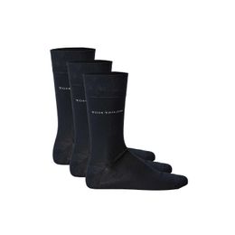 Kurzsocken Tom Tailor "Socken 3er Pack", Herren, Gr. 39-42, blau (navy), Obermaterial: 77% Baumwolle CO. 20% Polyamid PA. 3% Elasthan EL., Socken