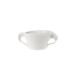Villeroy & Boch Zuckerstreuer VILLEROY & BOCH "Zuckerdose NewWave 260 ml wei&szlig;", wei&szlig;, Zuckerstreuer