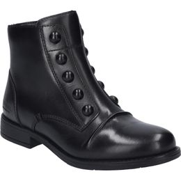 Stiefelette Josef Seibel "Simona 04, schwarz", Damen, Gr. 38, schwarz, Obermaterial: 100% Rindsleder Leather cow., Schuhe Stiefelette