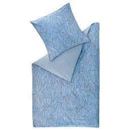 Bettw&auml;sche Esprit "Nele", blau, B/L: 135cm x 200cm, 1 Stk., 1 Stk., Renforc&eacute;, B/L: 80cm x 80cm, 2 Stk., Renforc&eacute;, Obermaterial: 100% Baumwolle, Bettw&auml;sche, Bettw&auml;sche, aus best&auml;ndigerer Baumwolle