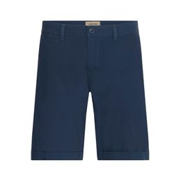 Chinoshorts Blend "Chinoshorts BHTigo", Herren, Gr. M, N-Gr, blau (marineblaus), Obermaterial: 98% Baumwolle CO. 2% Elasthan EL., Hosen Chinoshorts