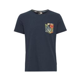 T-Shirt Blend "T-Shirt BHFlorens", Herren, Gr. XXL, blau (navy), Obermaterial: 100% Baumwolle CO., Shirts T-Shirt