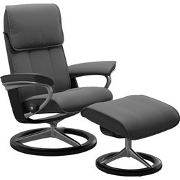 stressless "Admiral" mit Signature Base, Gr&ouml;&szlig;e M & L, Gestell Schwarz