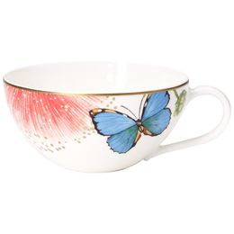 Villeroy & Boch Tasse VILLEROY & BOCH "Teetasse Amazonia Anmut 200 ml bunt", bunt, Porzellan, Trinkgef&auml;&szlig;e, Tasse