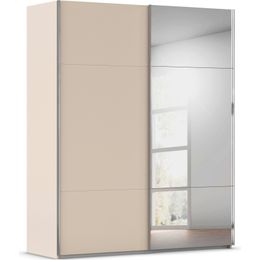 Schwebet&uuml;renschrank Rauch "Kleiderschrank Schrank Garderobe Schlafzimmerschrank CONTIDO", beige (beige (champagner)), B:181cm H:223cm T:68cm, Holzwerkstoff, Schr&auml;nke, Schwebet&uuml;renschrank, aus hochwertigem Material in 6 Breiten 2 Griff-Farben MADE IN GERMANY