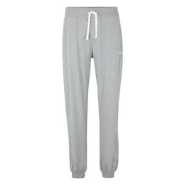 JOOP! Jogginghose JOOP "Jogginghose", Herren, Gr. M, N-Gr, grau, Obermaterial: 96% Baumwolle CO. 4% Elasthan EL., Hosen Jogginghose