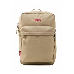 Levi's Schultertasche LEVI'S "Rucksack", Damen, Gr. B/H/T: 26,5cm x 40,5cm x 13cm 0, beige, Obermaterial: 100% Polyester PES., Taschen Schultertasche