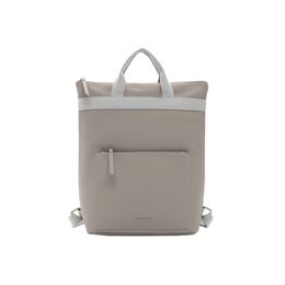 Emily & Noah Rucksack EMILY & NOAH "Rucksack E&N Elli", Damen, Gr. B/H/T: 34cm x 34cm x 10cm, beige (taupe 900), Obermaterial: 60% Polyurethan PU. 40% Polyester PES., Rucks&auml;cke Rucksack