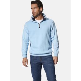 Sweatshirt Babista "Sweatshirt MODORO", Herren, Gr. 4XL, blau (hellblau), Obermaterial: 80% Baumwolle CO. 20% Polyester COOLMAX PES(Coolmax)., Sweatshirts Sweatshirt