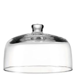 Schutzhaube Leonardo "Speiseglocke Twenty4 &oslash; 25.0 cm transparent", bunt (transparent), Glas, Servierglocken