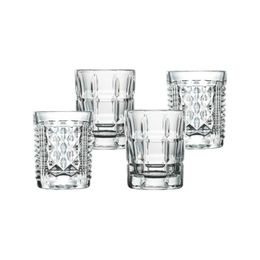 Schnapsglas LA ROCH&Egrave;RE FRANCE "Schnapsgl&auml;ser Shooters 60 ml 4er Set transparent", bunt (transparent), 4 tlg., Glas, Trinkgef&auml;&szlig;e