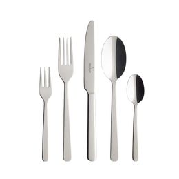 Villeroy & Boch Besteck-Set VILLEROY & BOCH "Tafelbesteck Louis 30er Set silber", silber, Essbesteck-Sets