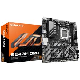 Gigabyte Mainboard "B840M D2H Mainboard &ndash; AMD Ryzen 9000 CPUs, 5+2+2 Phasen VRM, bis zu 76", ohne farbbezeichnung, B:26,8cm H:5,6cm T:26,8cm, Mainboards