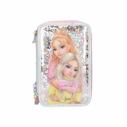 Buntstift Depesche "3-Fach Federtasche TOPModel 7,5 x 13 x 20 cm bunt", Kinder, bunt, Kunststoff, Stifte