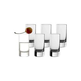 Schnapsglas ST&Ouml;LZLE "Schnapsgl&auml;ser New York Bar 55 ml 6er Set transparent", bunt (transparent), Glas, Trinkgef&auml;&szlig;e