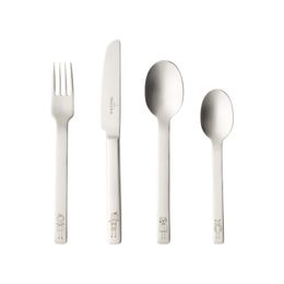 Villeroy & Boch Kinderbesteck VILLEROY & BOCH "Kinderbesteck One 4er Set silber", silber, Essbesteck-Sets