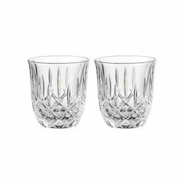 Glas Nachtmann "Cappuccino/Flat White Gl&auml;ser Noblesse Barista 234 ml 2er Set transparent", bunt (transparent), Glas, Trinkgef&auml;&szlig;e, GlaeserSet Trinkglas Wasserglas