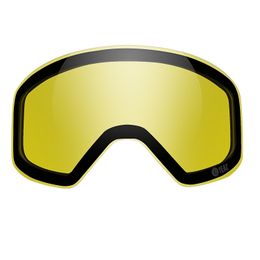 Snowboardbrille YEAZ "Magnetisches Wechselglas CLOUDY APEX", gelb, Sportbrillen