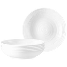 Suppenteller Seltmann Weiden "Suppenteller Terra &oslash; 21,2 cm 6er Set", wei&szlig;, L:21,2cm, Speiseteller