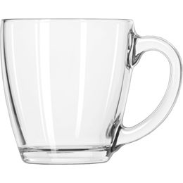 Gl&auml;ser-Set Libbey "Tasse -TAPERED-, 458 ml, &Oslash; 10 cm, H: 10,5 cm, 6er Set", transparent, H:10,5cm &Oslash;:10cm, Glas, Trinkgef&auml;&szlig;e, hochwertig verarbeitet, im modernen Design