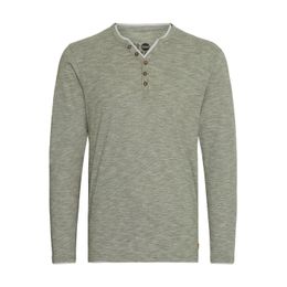 !Solid Longsleeve SOLID "Longsleeve SDBelagos", Herren, Gr. S, gr&uuml;n (dusty oliv), Obermaterial: 100% Baumwolle CO., Shirts
