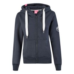 Sweatjacke SALZHAUT "Sweatjacke S&Ouml;&Ouml;TE JACKE", Damen, Gr. XS, blau (navy), Obermaterial: 55% Baumwolle CO. 45% Polyester PES., Sweatjacken Sweatjacke