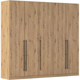 Rauch "Dreht&uuml;renschrank Schrank Garderobe W&auml;scheschrank Schlafzimmer AVOLA" 3 verschiedene Ausstattungen BASIC/CLASSIC/PREMIUM (inkl. SOFT-CLOSE), mit hochwertigen Stangengriffen in Schwarz aus Metall MADE IN GERMANY