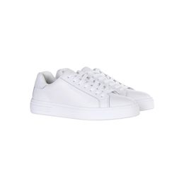 Sneaker Armani Exchange "Sneaker", Damen, Gr. 40, wei&szlig;, Obermaterial: 100% Rindsleder Leather cow. Futter: 100% Baumwolle CO. 100% Gummi rubber., Schuhe Sneaker
