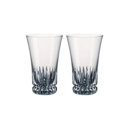 Villeroy & Boch Longdrinkglas VILLEROY & BOCH "Longdrinkgl&auml;ser Grand Royal 300 ml 2er Set transparent", bunt (transparent), 2 tlg., Glas, Trinkgef&auml;&szlig;e