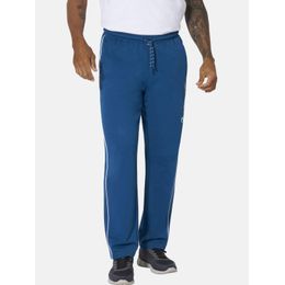 Jogginghose Jan Vanderstorm "Jogginghose KALEVI", Herren, Gr. XL, N-Gr, blau (t&uuml;rkis), Obermaterial: 100% Baumwolle CO., Hosen Jogginghose
