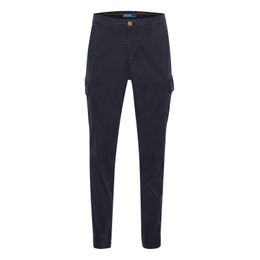 Cargohose Blend "Cargohose BHNan", Herren, Gr. 28, L&auml;nge 34, blau (schwarz navy blau), Obermaterial: 98% Baumwolle CO. 2% Elasthan EL., Hosen Cargohose