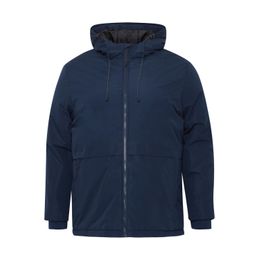 Kurzjacke Blend "Kurzjacke BHBFosco", Herren, Gr. 4XL, blau (marineblaus), Obermaterial: 100% Polyester PES., regular fit normal, Jacken Kurzjacke