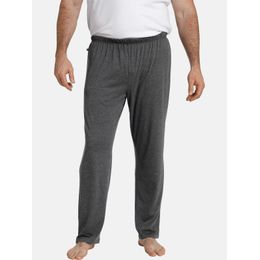 Pyjama CHARLES COLBY "Schlafhose LORD MOCKWOOD", Herren, Gr. 3XL, grau (dunkelgrau melange), Obermaterial: 52% Baumwolle CO. 48% Polyester COOLMAX PES(Coolmax)., Homewear-Sets Pyjama