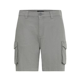 Bermudas oxmo "Bermudas OXKVINNE", Damen, Gr. 40, N-Gr, grau (pewter), Obermaterial: 99% Baumwolle CO. 1% Elasthan EL., Hosen Bermudas