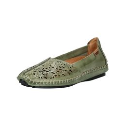 Slipper Pikolinos "Pikolinos Slipper Leder", Damen, Gr. 38, mint, Leder, Schuhe Slipper