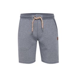 !Solid Sweatshorts SOLID "Sweatshorts SDNafko", Herren, Gr. M, N-Gr, blau (insignia blau melange), Obermaterial: 55% Baumwolle CO. 45% Polyester PES., Hosen Sweatshorts