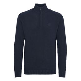 Troyer INDICODE "Troyer IDTorino", Herren, Gr. XXL, blau (navy), Obermaterial: 46% Baumwolle CO recyc.. 34% Baumwolle CO. 20% Polyester PES., Pullover Troyer