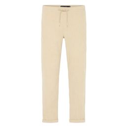 Chinohose INDICODE "Chinohose IDMotoril", Herren, Gr. L, N-Gr, beige (fog), Obermaterial: 100% Polyester PES., Hosen Chinohose