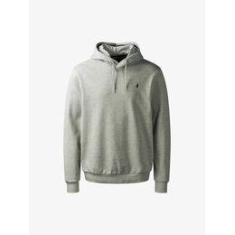 Rundhalspullover MCS "MCS Pullover MCChris", Herren, Gr. S, grau (m&eacute;lange), Obermaterial: 100% Baumwolle, Pullover Rundhalspullover