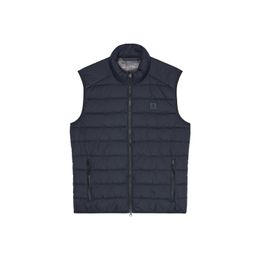 Marc O'Polo Steppweste MARC O'POLO "Steppweste Woven Outdoor Vest 1er Pack", Herren, Gr. XXL, blau, Obermaterial: 100% Polyester PES. Futter: 100% Polyamid PA. 100% Polyester PES., Westen Steppweste