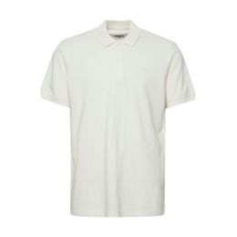 Poloshirt Blend "Poloshirt BHEdington", Herren, Gr. L, wei&szlig; (snow wei&szlig;), Obermaterial: 100% Baumwolle CO., regular fit normal, Shirts