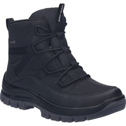 Stiefelette Josef Seibel "Alaska 52, schwarz", Damen, Gr. 44, schwarz, Obermaterial: 100% Synthetik synthetic., Schuhe Stiefelette